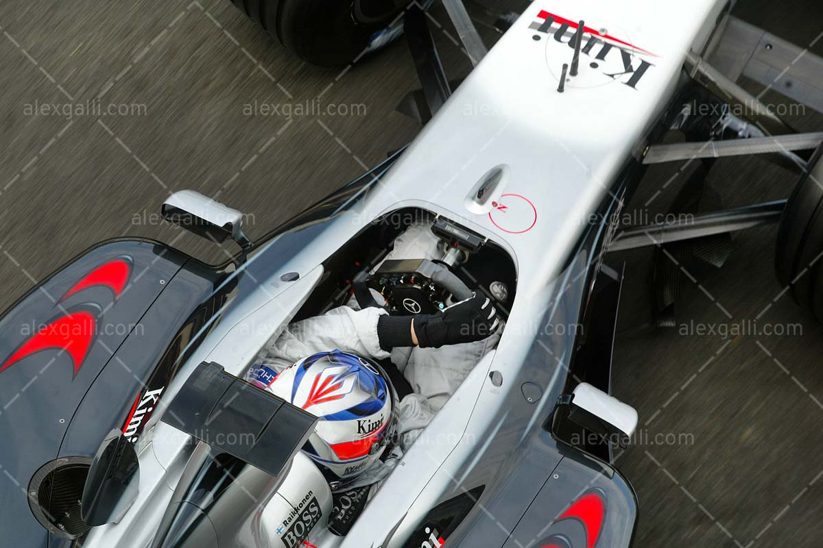 F1 2003 Kimi Raikkonen - McLaren MP4-17D - 20030083 – alexgalli.com - F1 & Motorsport Quality ...