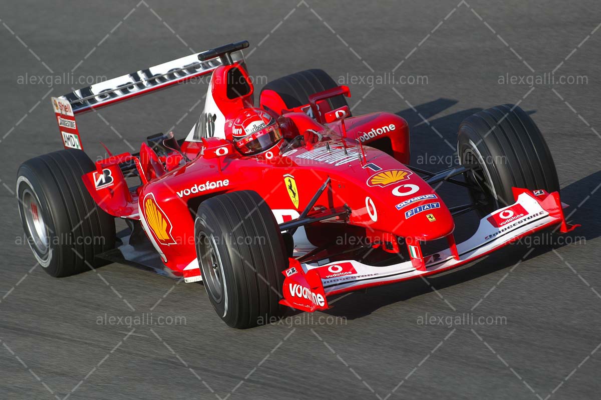 F1 2003 Michael Schumacher - Ferrari F2003 - 20030103 – alexgalli.com - F1 & Motorsport Quality ...
