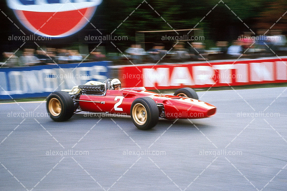 F1 1967 Ludovico Scarfiotti - Ferrari - 19670015 – alexgalli.com - F1 ...