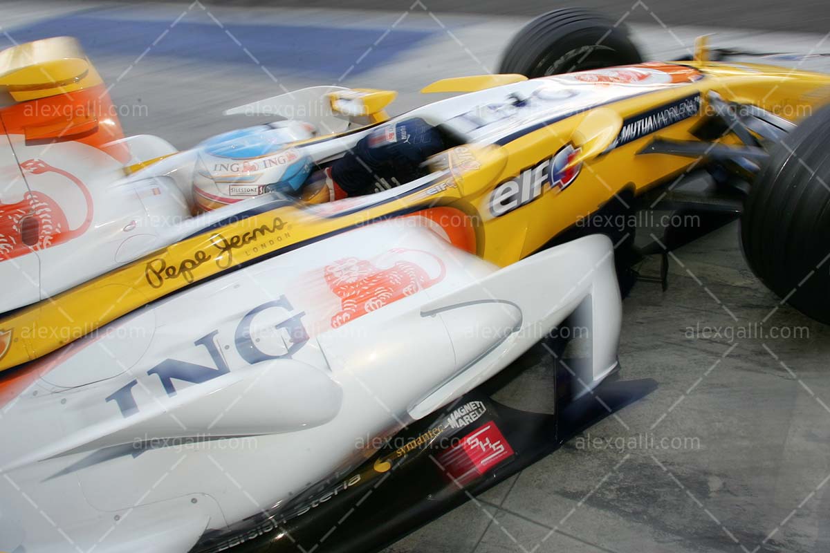 F1 2008 Fernando Alonso - Renault - 20080005 – alexgalli.com - F1 ...