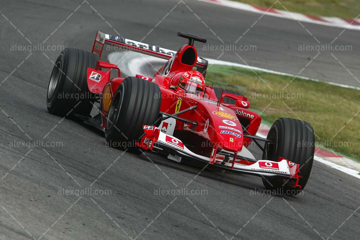 F1 2004 Michael Schumacher - Ferrari F2004 - 20040111 – alexgalli.com ...