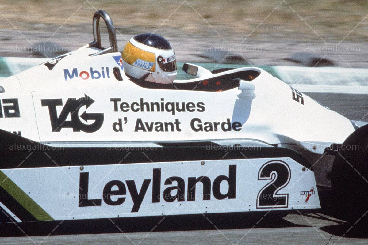 F1 1981 Carlos Reutemann - Williams FW07 - 19810077 – alexgalli.com ...