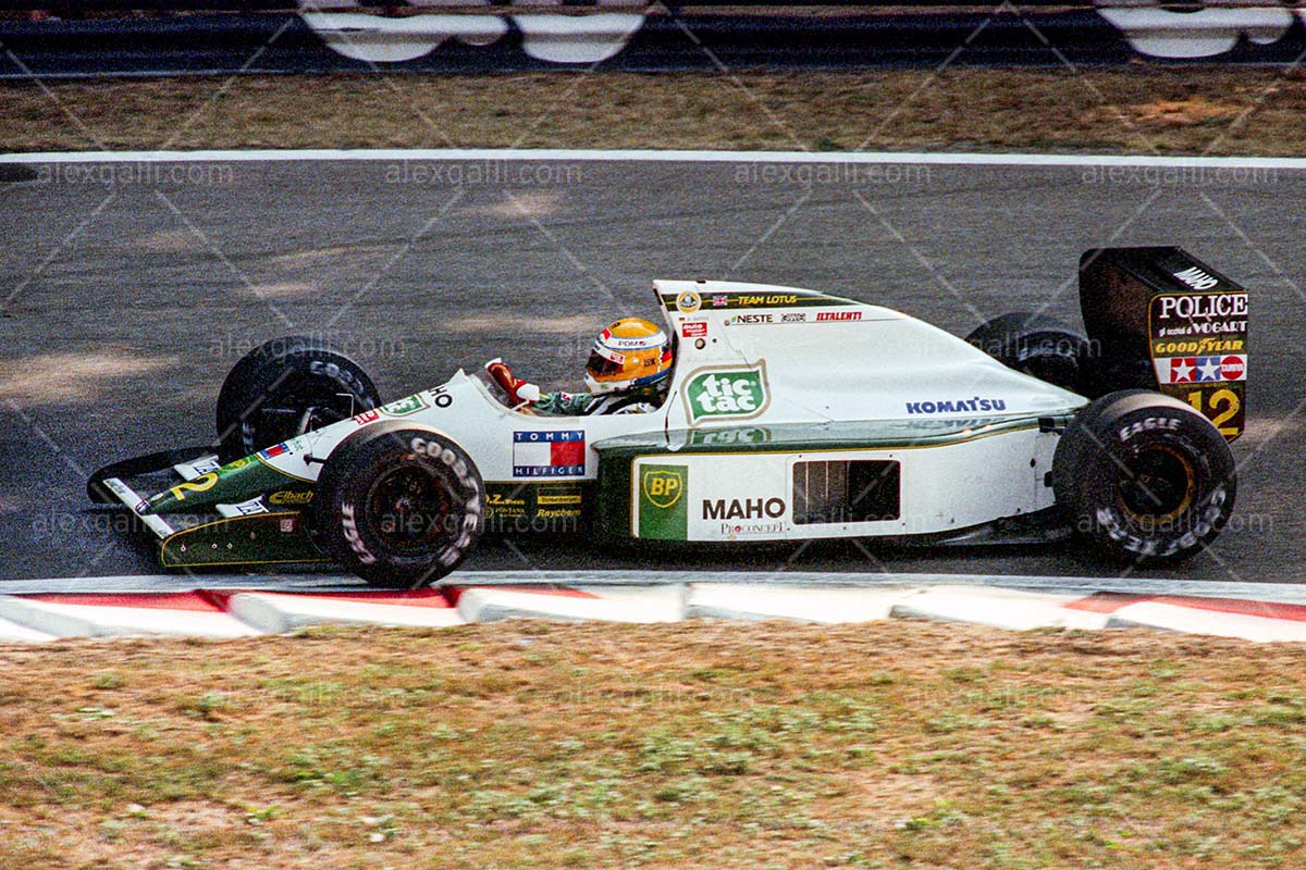 F1 1991 Michael Bartels - Lotus 102B - 19910012 – alexgalli.com - F1 ...