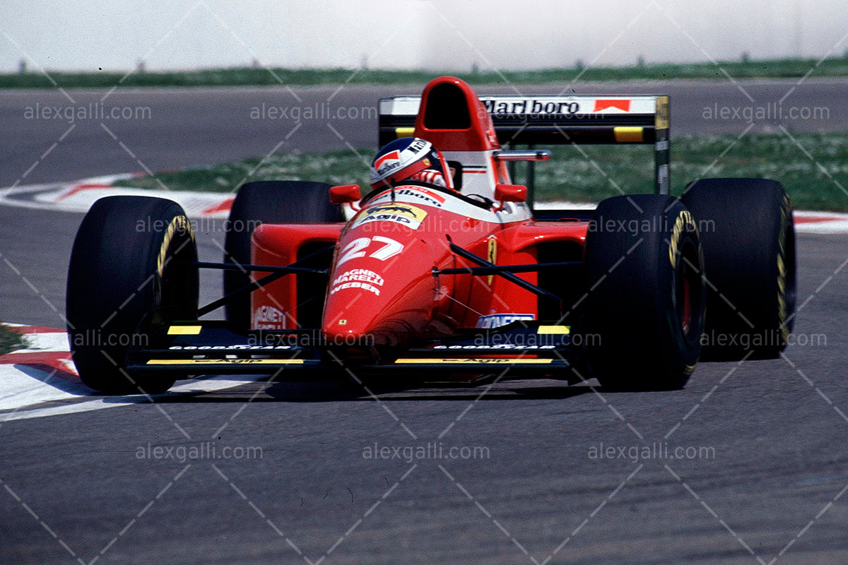 F1 1993 Jean Alesi - Ferrari F93A - 19930005 – alexgalli.com - F1 ...