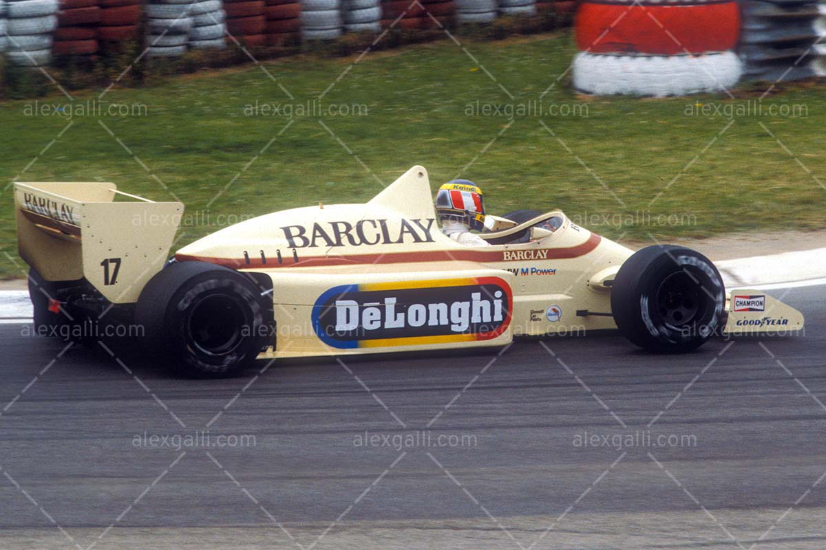 F1 1985 Gerhard Berger - Arrows A8- 19850022 – alexgalli.com - F1 ...