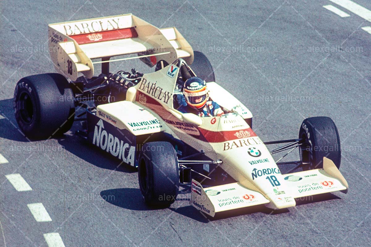 F1 1984 Thierry Boutsen - Arrows A7 - 19840022 – alexgalli.com - F1 ...