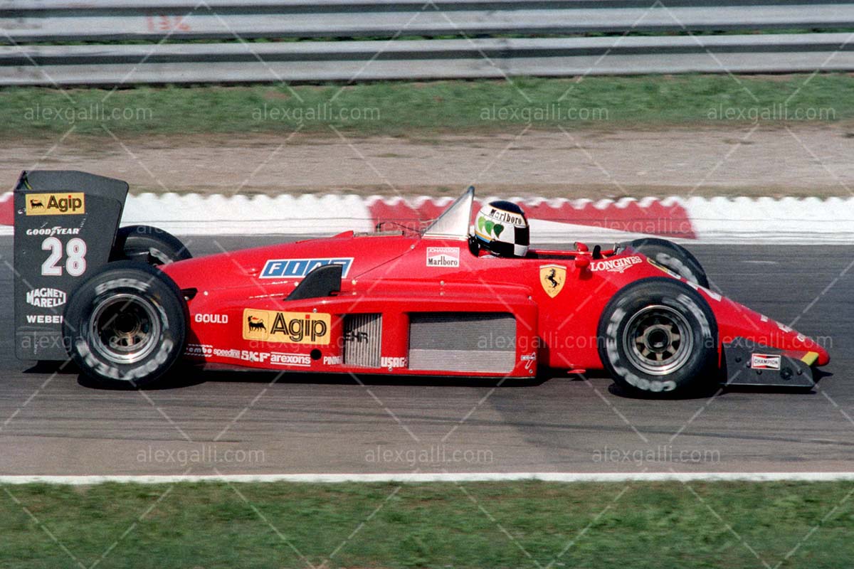 F1 1985 Stefan Johansson - Ferrari 156/85 - 19850065 – alexgalli.com ...