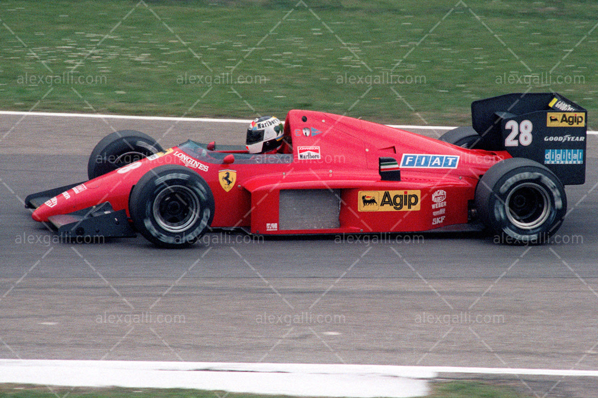 F1 1986 Stefan Johansson - Ferrari F1-86 - 19860049 – alexgalli.com ...