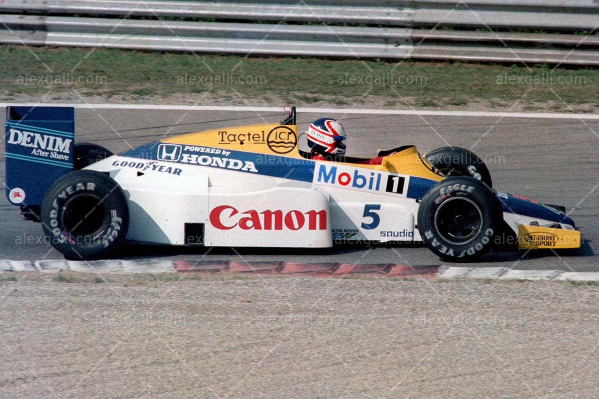F1 1985 Nigel Mansell - Williams FW10 - 19850089 – alexgalli.com - F1 ...
