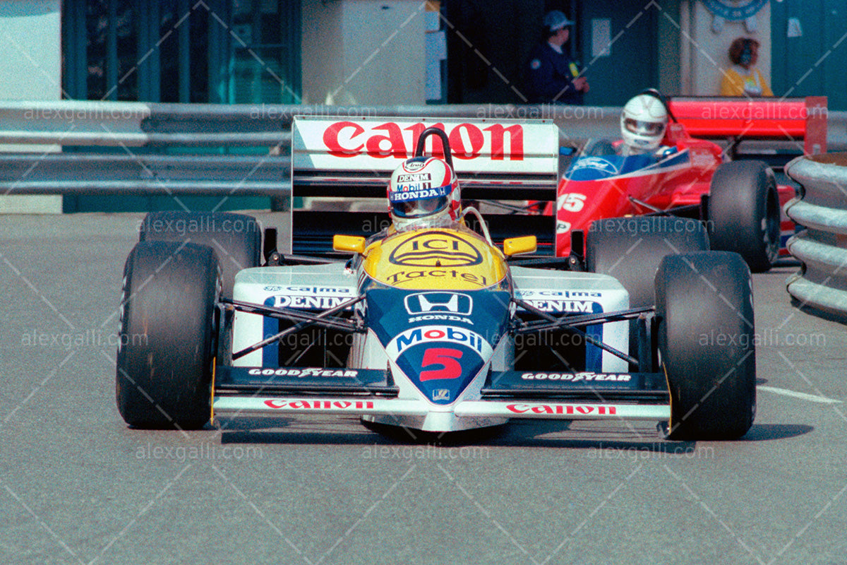 F1 1986 Nigel Mansell - Williams FW11 - 19860073 – alexgalli.com - F1 ...