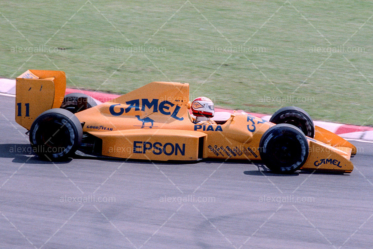 F1 1989 Nelson Piquet - Lotus 101 - 19890072 – alexgalli.com - F1 ...