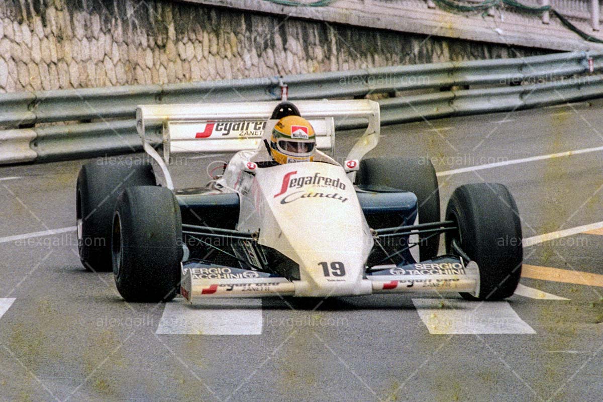 F1 1984 Ayrton Senna - Toleman TG184 - 19840091 – alexgalli.com - F1 ...