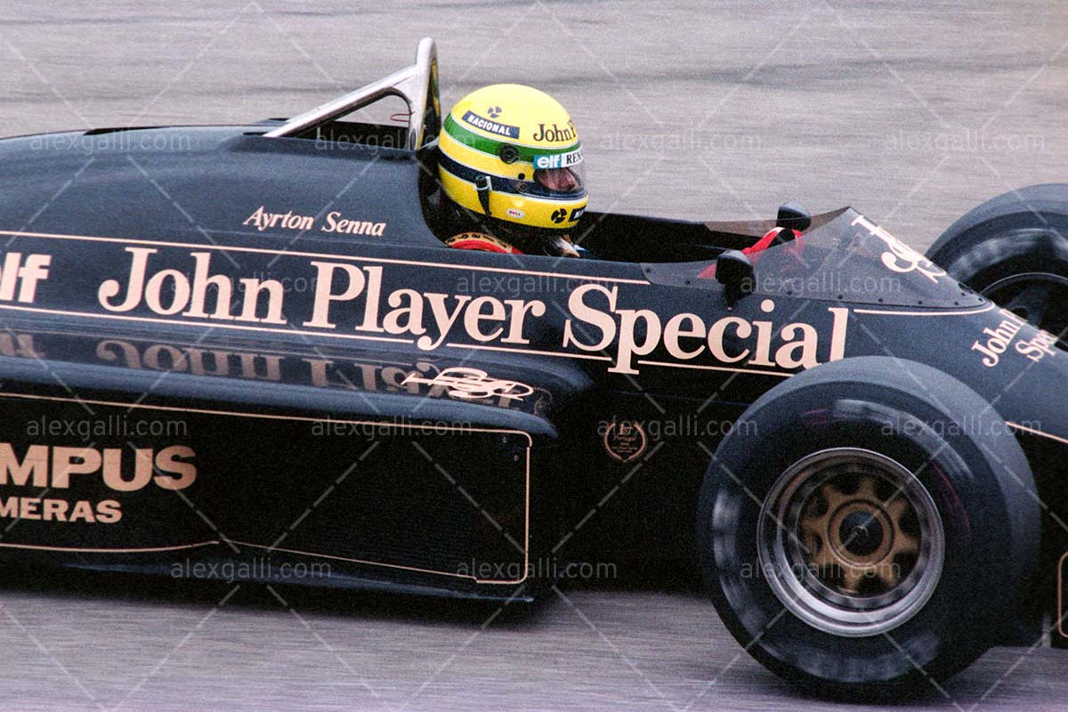 F1 1985 Ayrton Senna - Lotus 97T - 19850133 – alexgalli.com - F1 ...