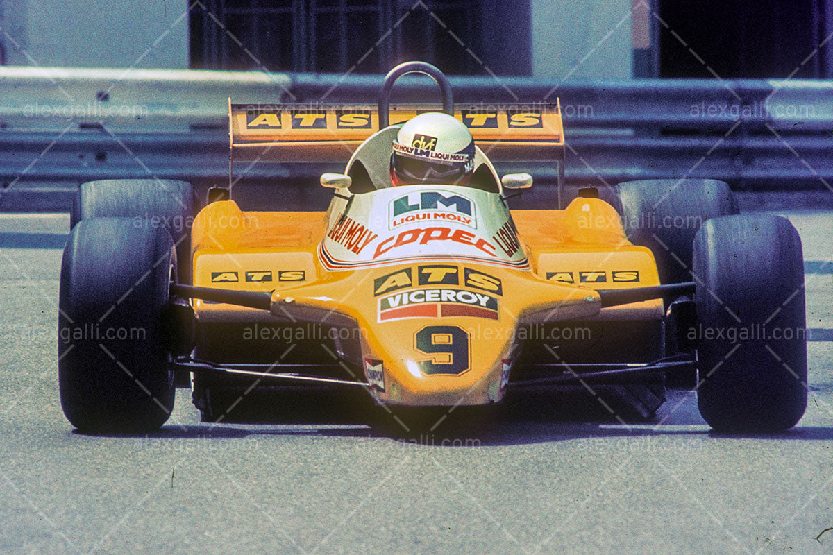 F1 1982 Manfred Winkelhock - ATS D5 - 19820091 – alexgalli.com - F1 ...