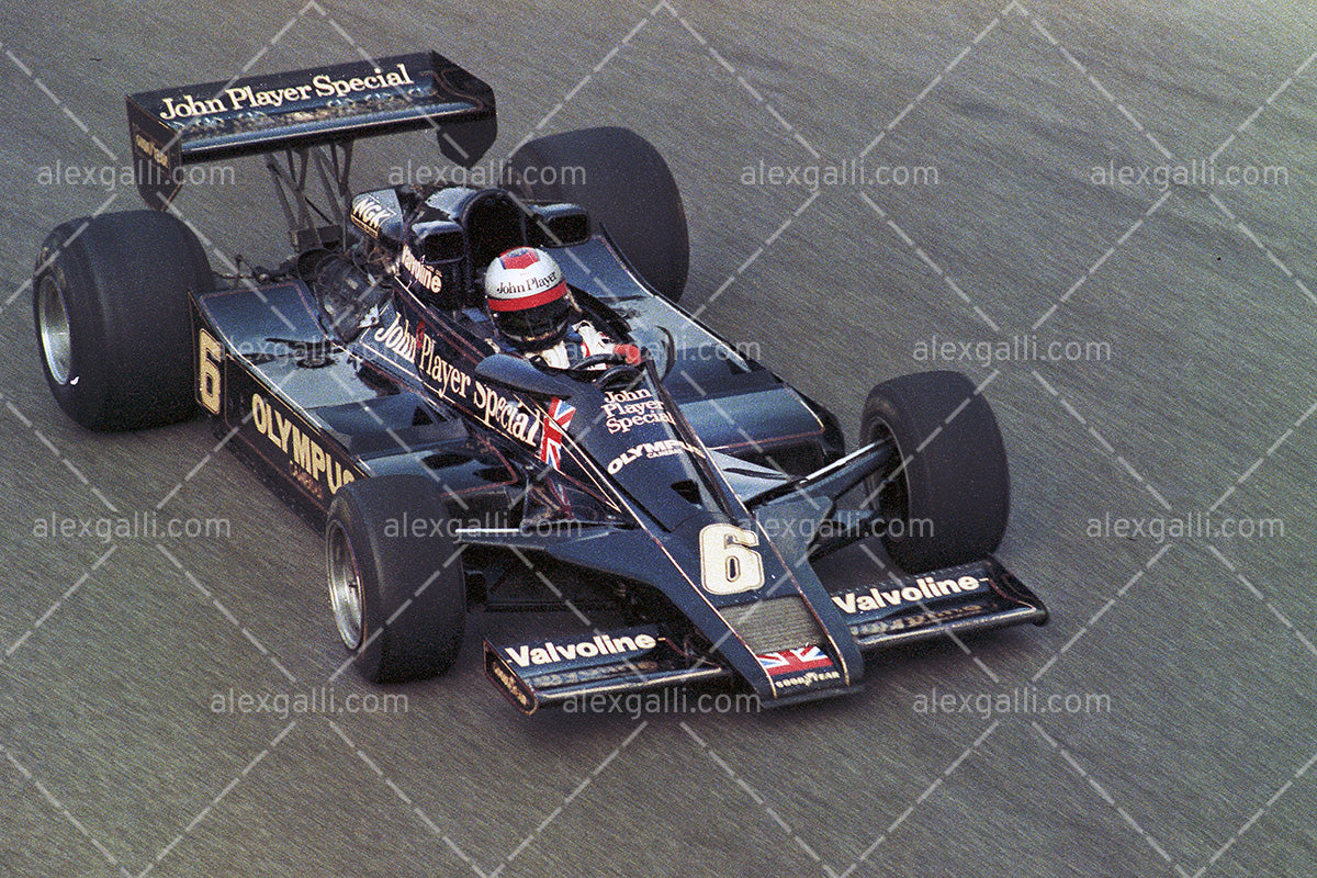 F1 1978 Mario Andretti - Lotus 78 - 19780004 – alexgalli.com - F1 & Motorsport Quality Photos ...