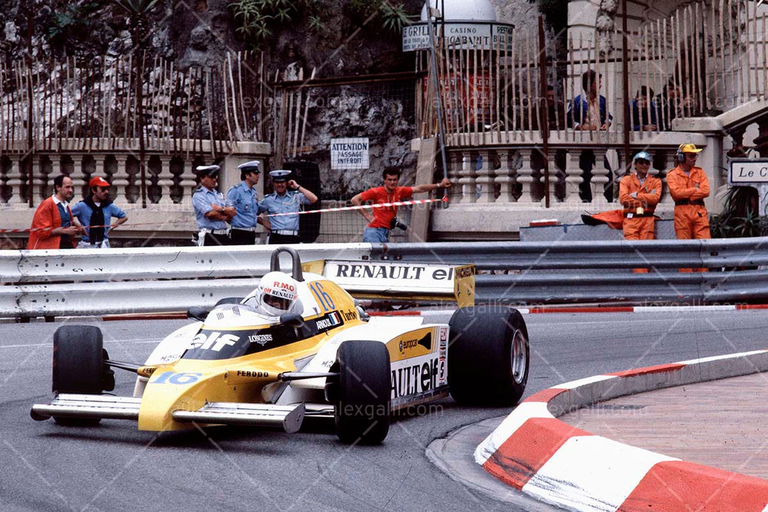 F1 1981 Rene Arnoux - Renault RE30 - 19810009 – alexgalli.com - F1 ...
