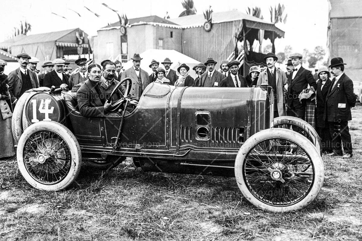 GP 1913 Jules Goux - Peugeot EX3 - 19130005 – alexgalli.com - F1 ...