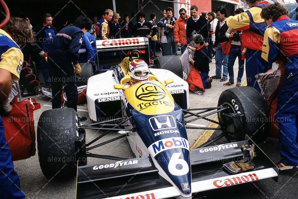 F1 1986 Nelson Piquet - Williams FW11 - 19860094 – alexgalli.com - F1 ...