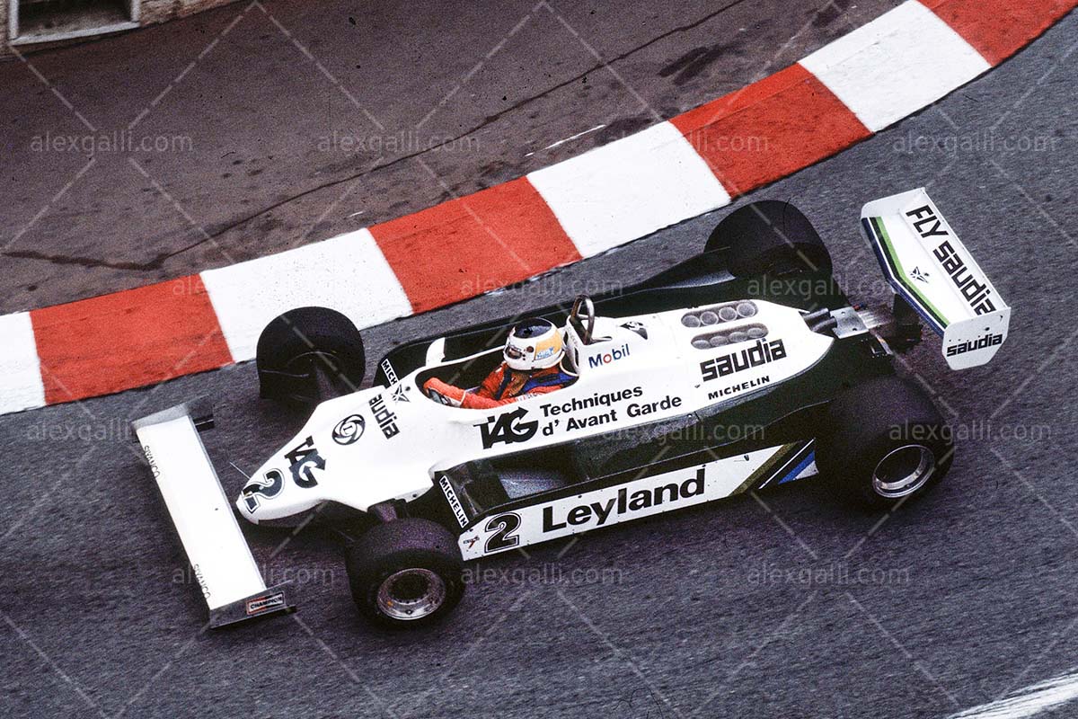 F1 1981 Carlos Reutemann - Williams FW07 - 19810047 – alexgalli.com ...