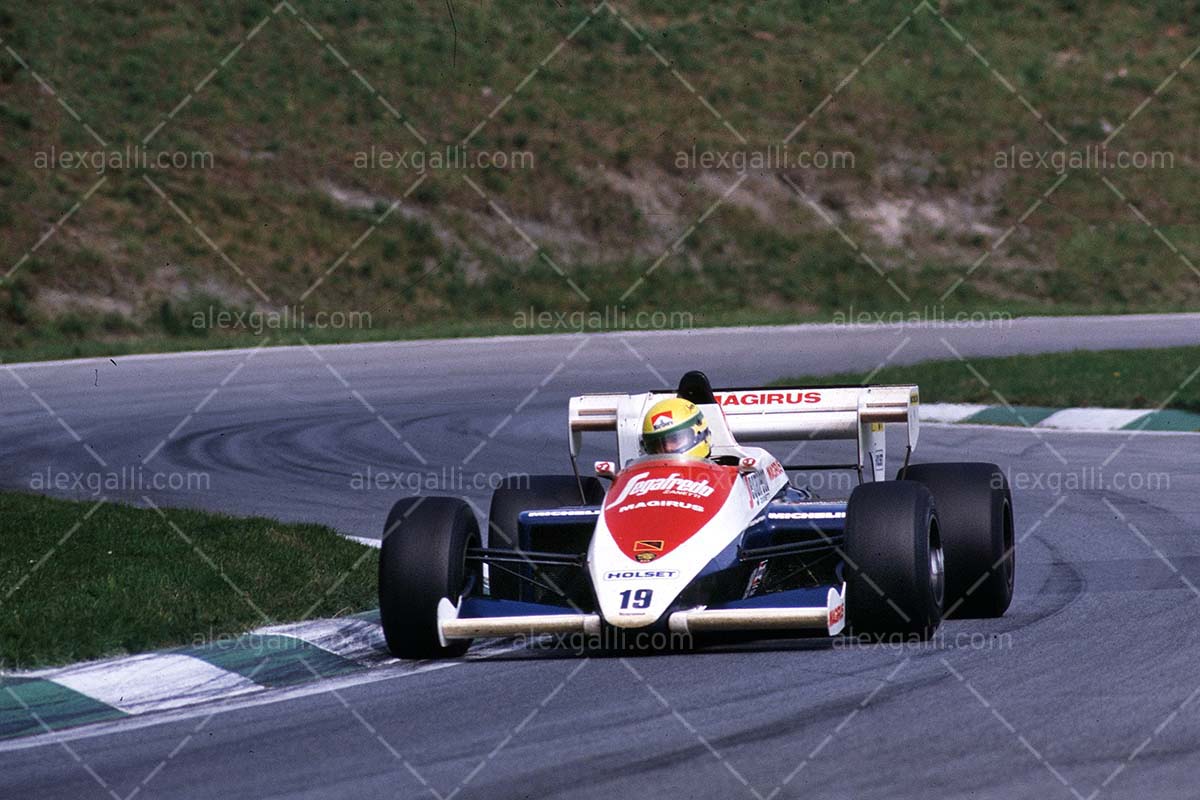 F1 1984 Ayrton Senna - Toleman TG184 - 19840089 – alexgalli.com - F1 ...